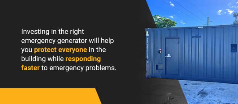 Emergency & Standby Commercial Generators | Woodstock Power