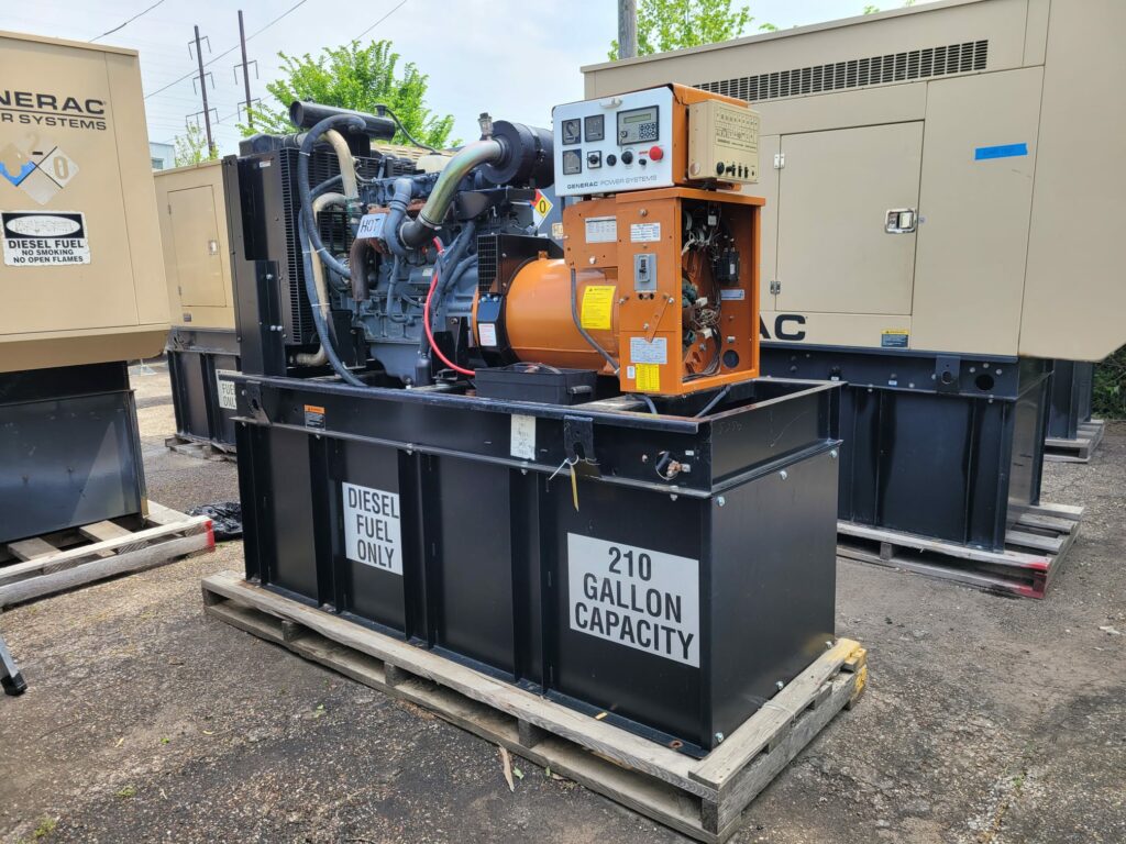Used 60 kW Generac SD60 Diesel Generator - Woodstock Power