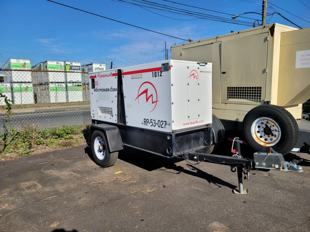 Used 44 kW Magnum MMG55FH Portable Diesel Generator - EPA Tier 2 ...