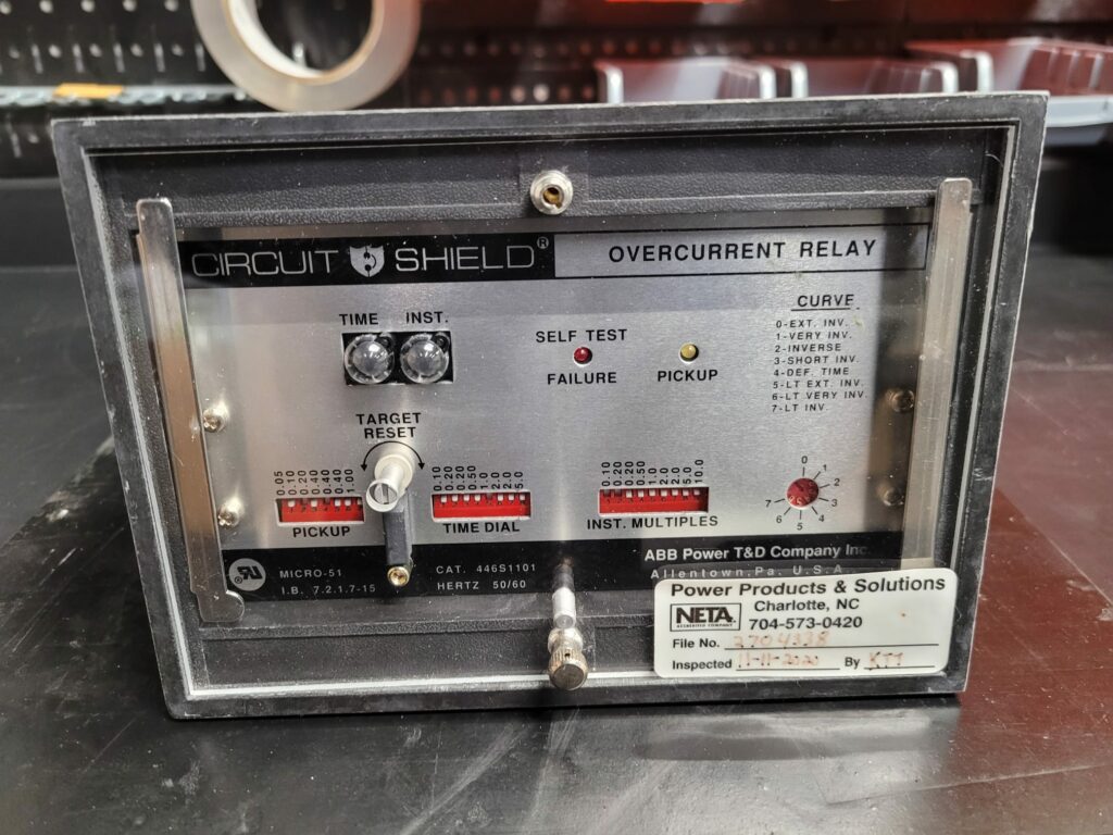 Used ABB Micro-51 446S1101 Circuit Shield Overcurrent Relay - Woodstock ...