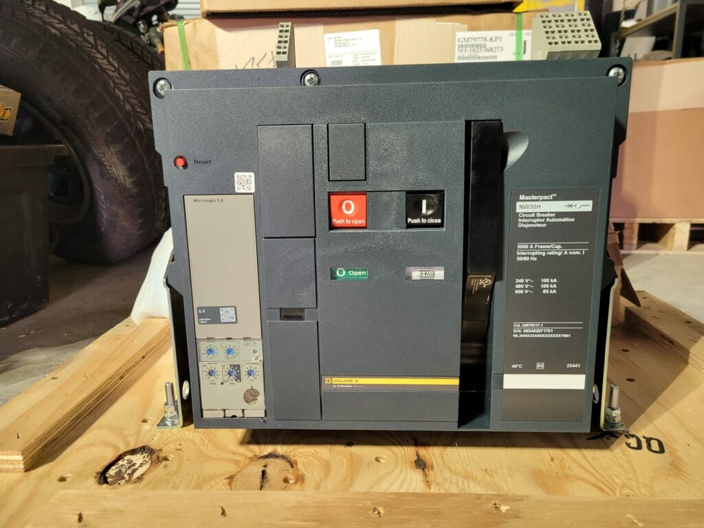 New 3000 Amp Square D NW30H LSI Breaker (4 Available) - Woodstock Power